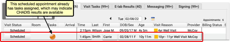 Canceling and Rescheduling CHADIS Appointments and Moving CHADIS ...