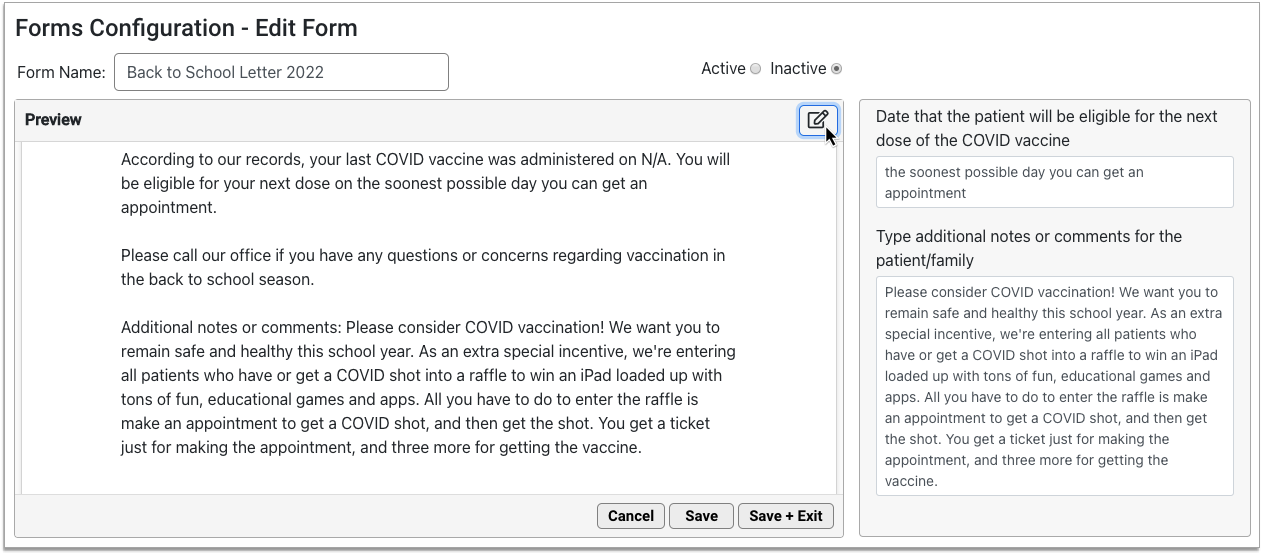 Create and Manage Forms in PCC EHR - PCC Learn