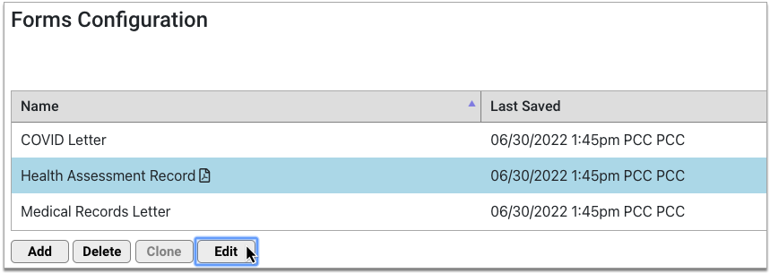 Create and Manage Forms in PCC EHR - PCC Learn